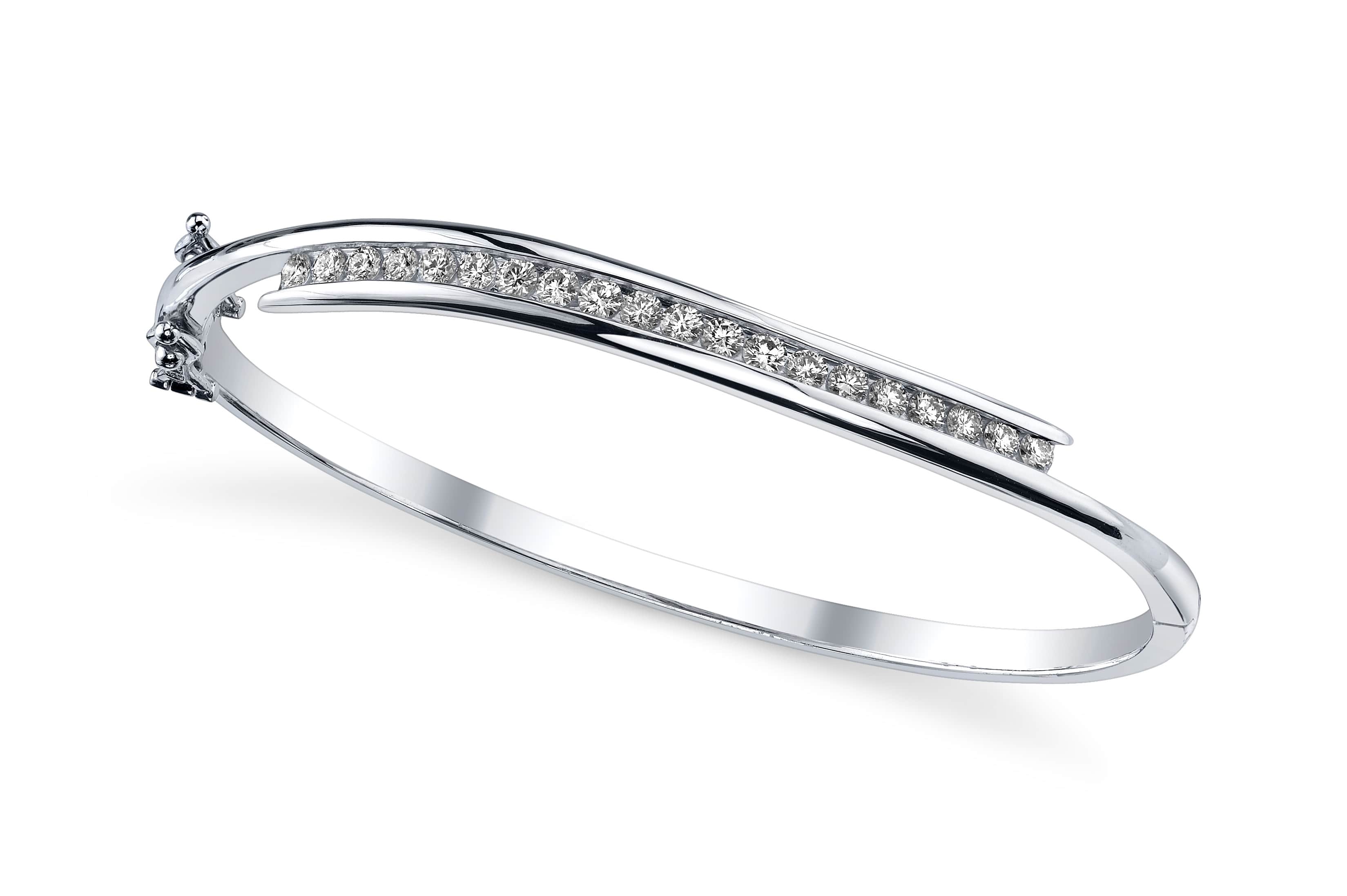 Diamond Row Bangle