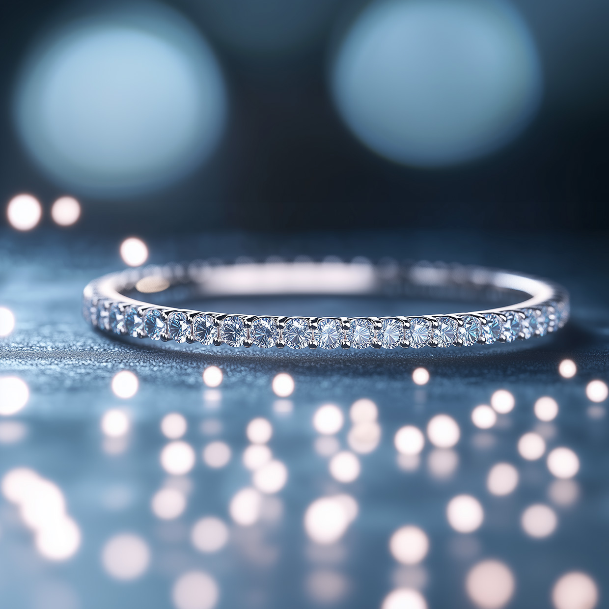 Diamond Bangle Bracelets | Gold & Platinum