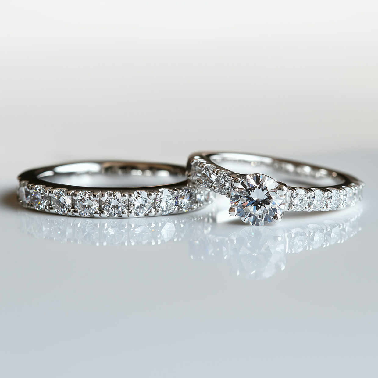 Diamond Bridal Sets & Wedding Ring Sets